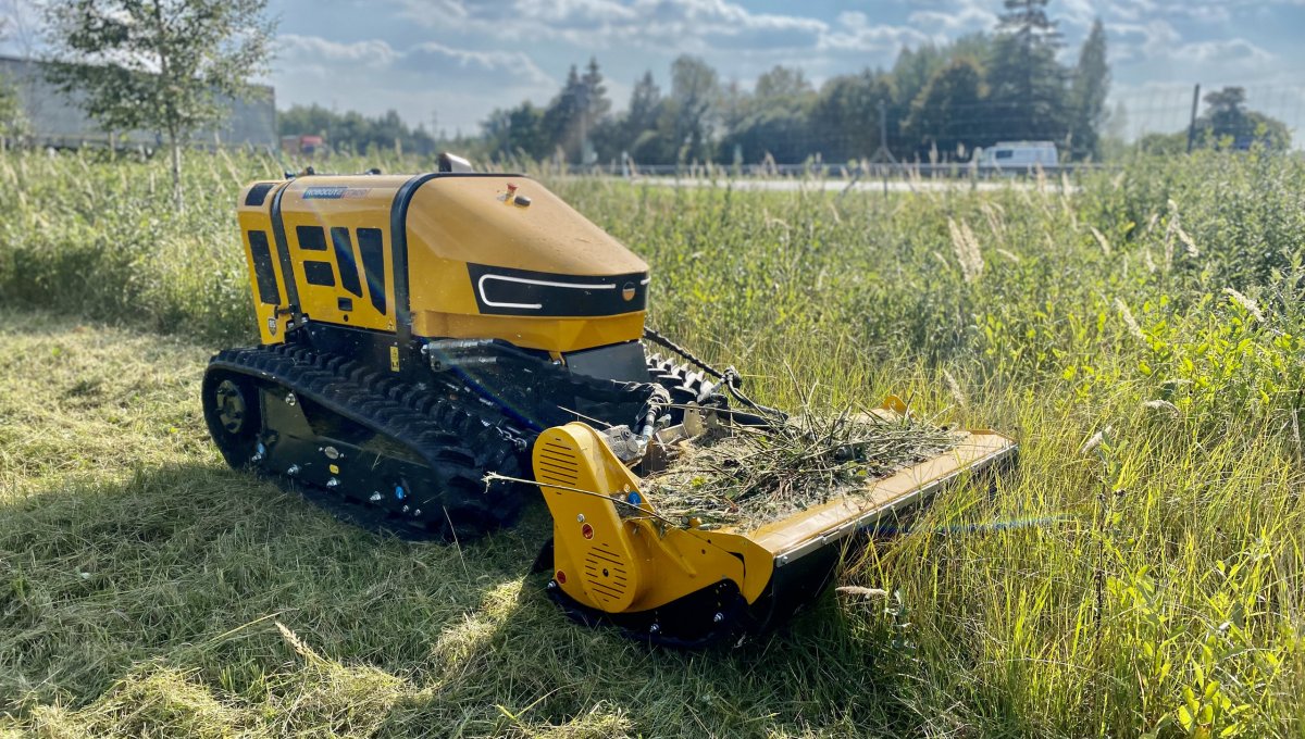 Slope Mower & Remote Controlled Mowing NZ | McConnel ROBOCUT